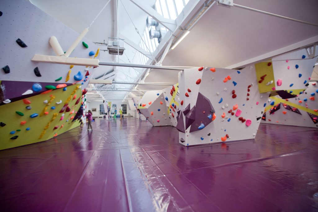 Bilder unserer Boulderhalle - Bouldern in den Boulder Sheds